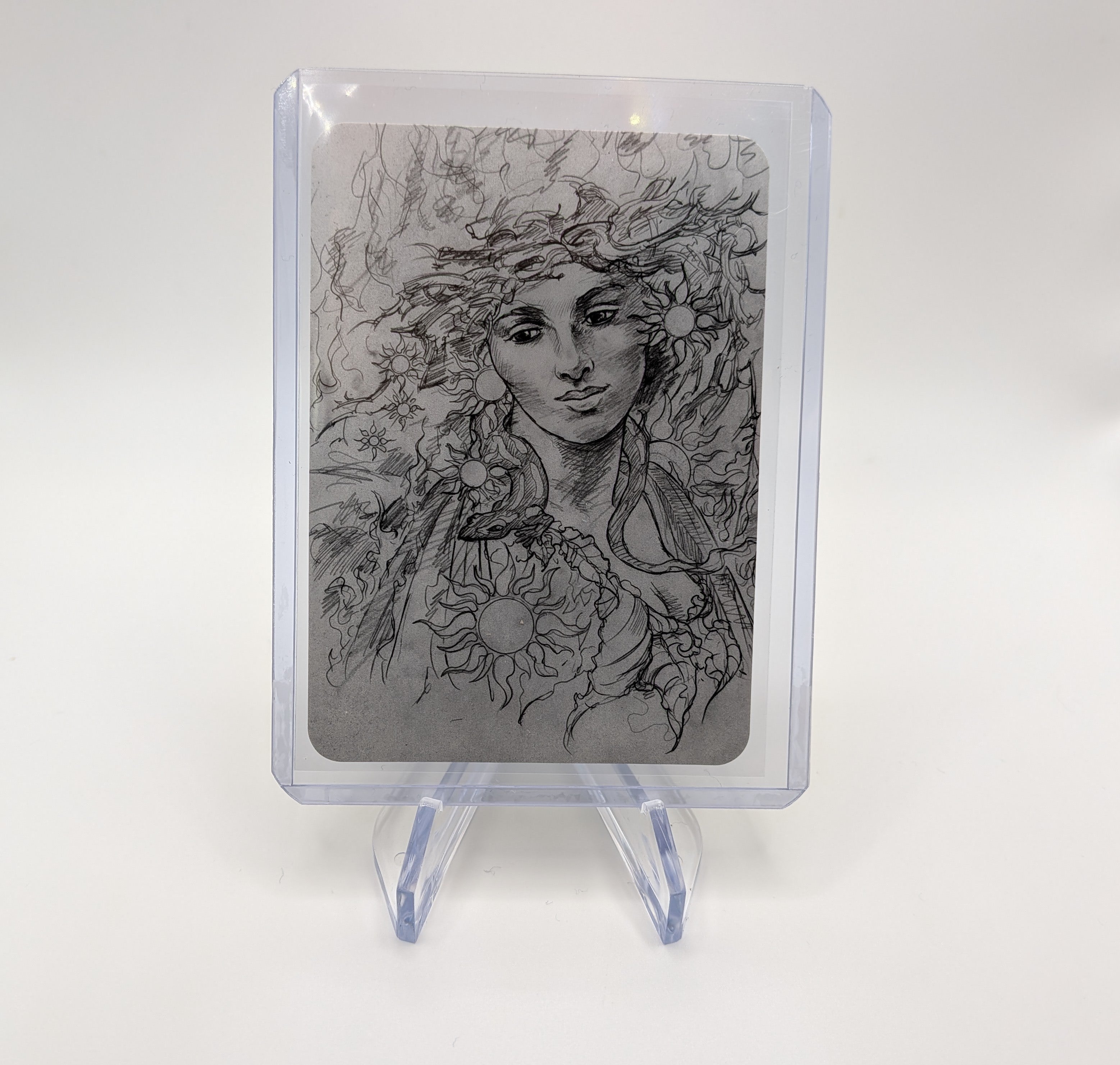 Avatar of Fire Sketch (Third Wave Beta Curio) – Cold Foil Heroes