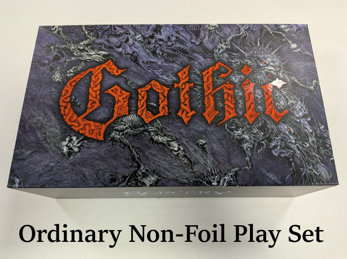 Gothic - Ordinary Non-Foil Play Set – Cold Foil Heroes